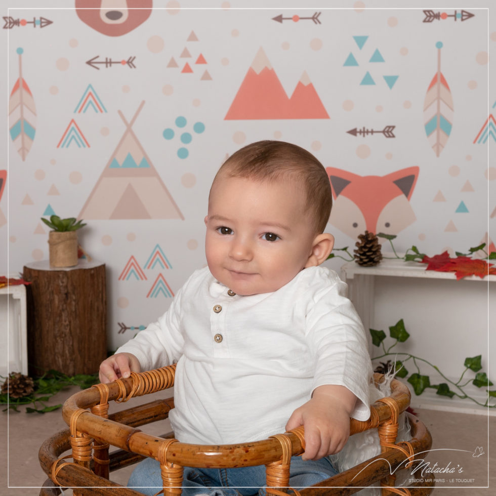Séance photo bébé thème indien en Idf - Studio photo Mir Baby - Photo ...